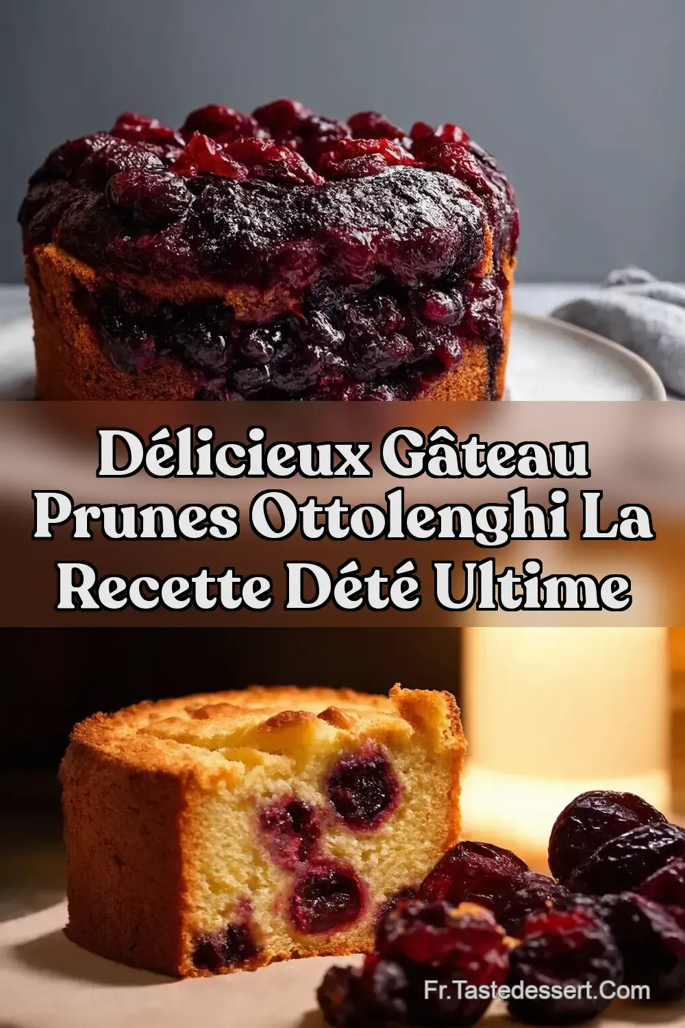 Gâteau Prunes Mûres Ottolenghi Ma Recette Facile et…