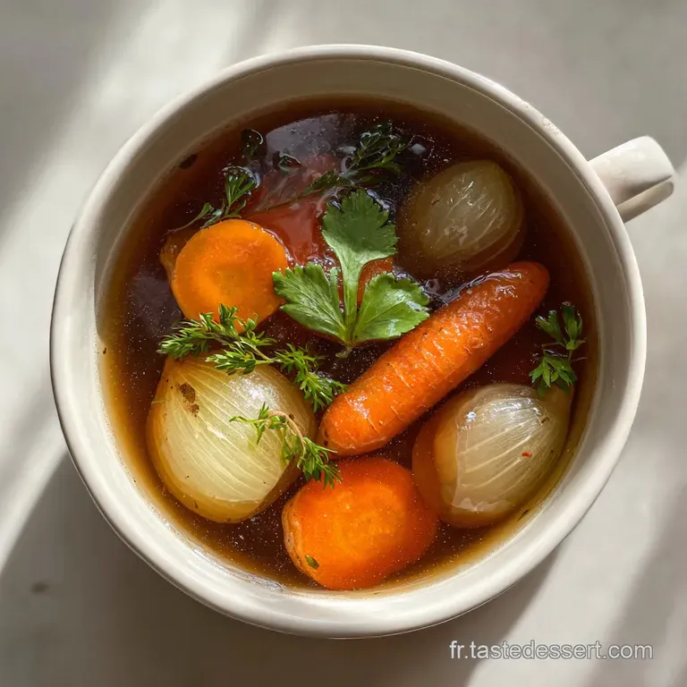 Bouillon de légumes maison facile et rapide pour 10…
