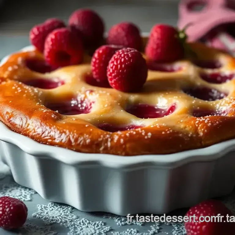 Clafoutis aux Framboises : Ma Recette Facile et Délicieuse…